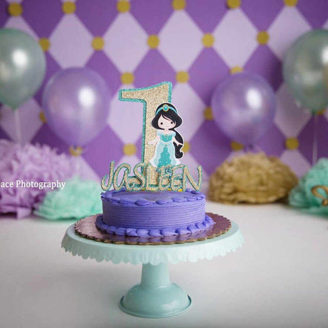 Princess Jasmine Inspired Cake Topper - Etsy