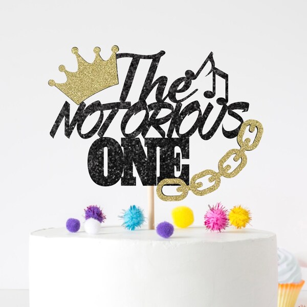 Notorious One Birthday Decor - Etsy