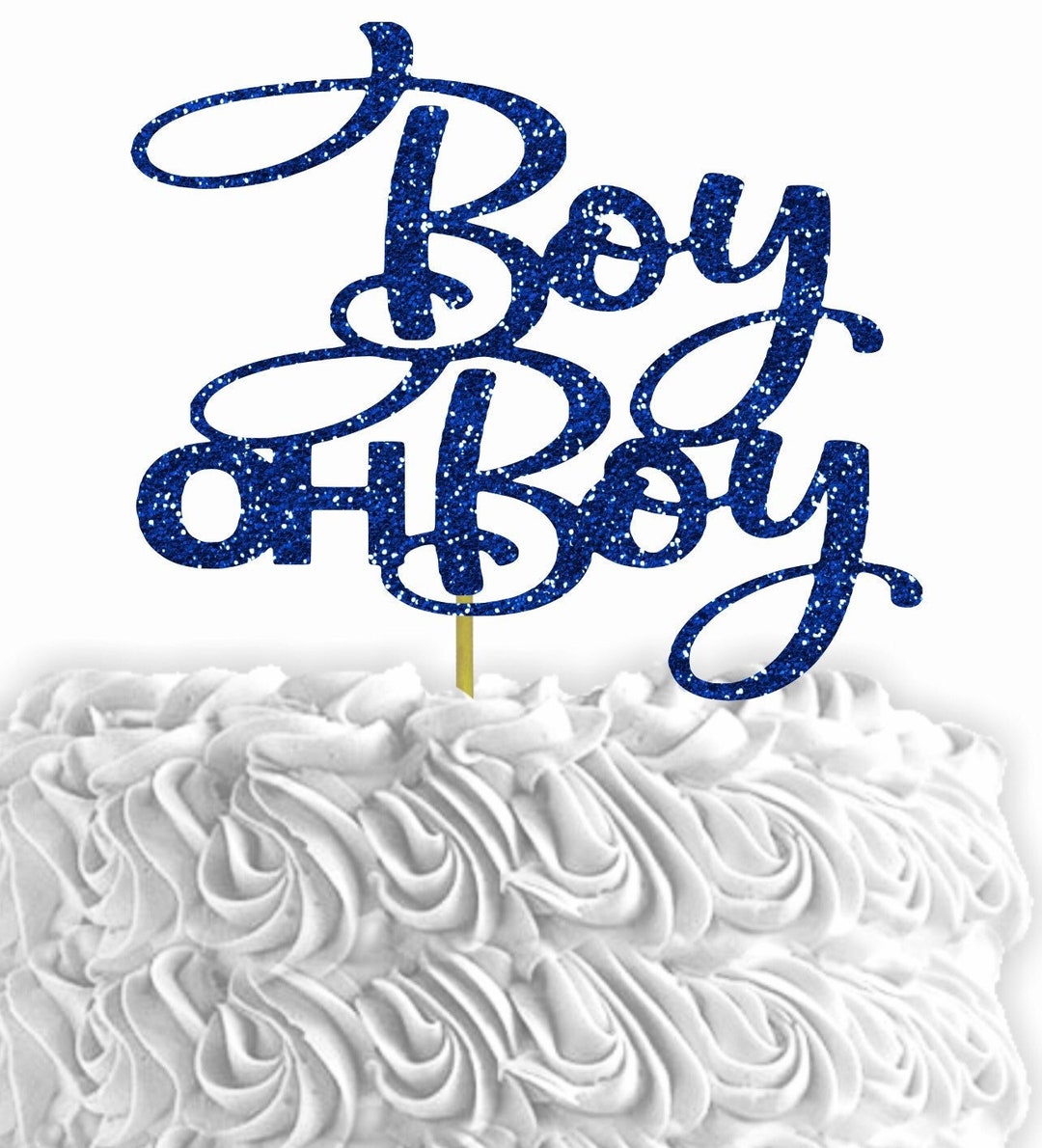 Boy Oh Boy Cake Topper - Etsy