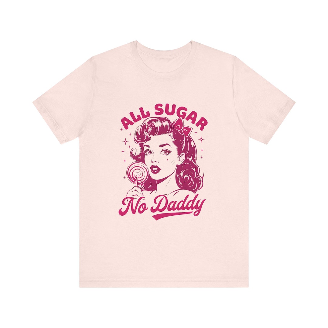 Sugar Daddy T-shirt, Funny Graphic Tee, Unisex Jersey - Etsy
