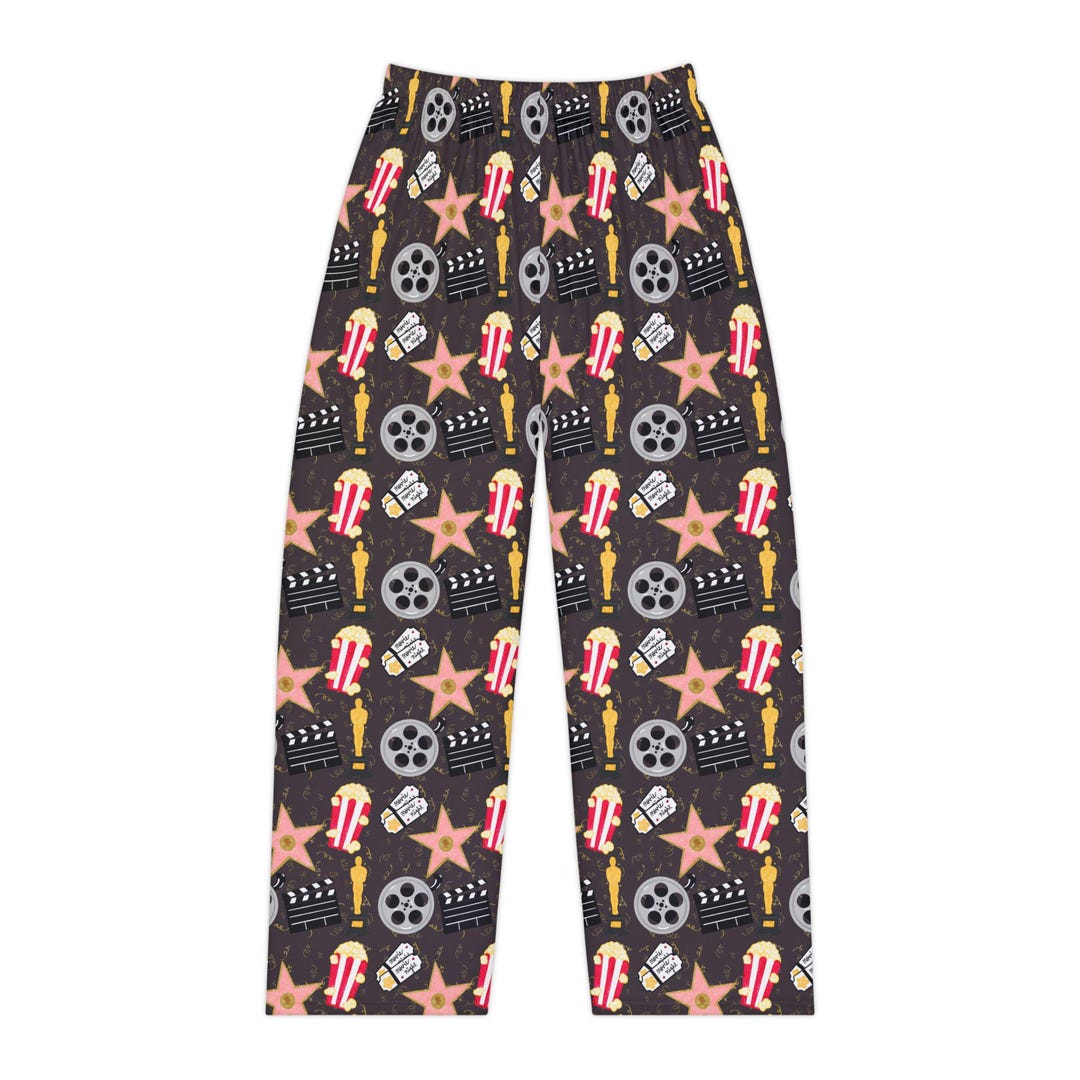 Movie Night Pajama Pants: Women's Cozy Film Lover Sleepwear - Etsy