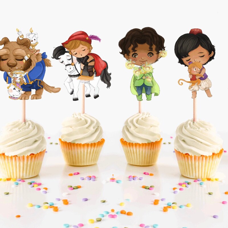 Prince Cupcake Toppers - Etsy