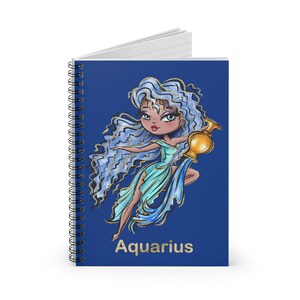 Zodiac Sign Notebook - Ruled Line Astrological Journal - Etsy