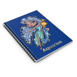 Zodiac Sign Notebook - Ruled Line Astrological Journal - Etsy