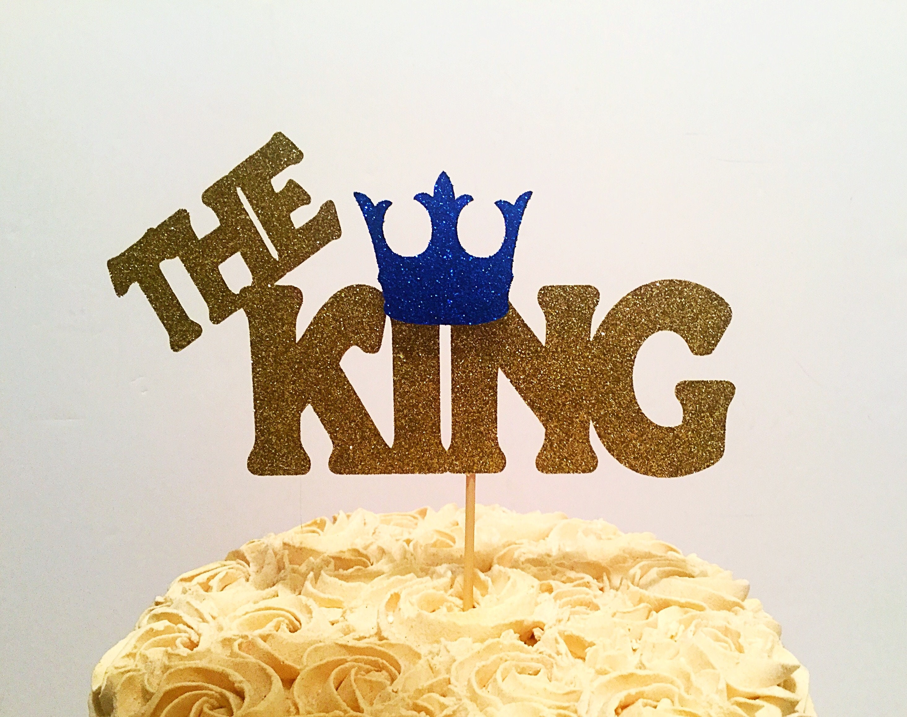 King Crown Cake Topper