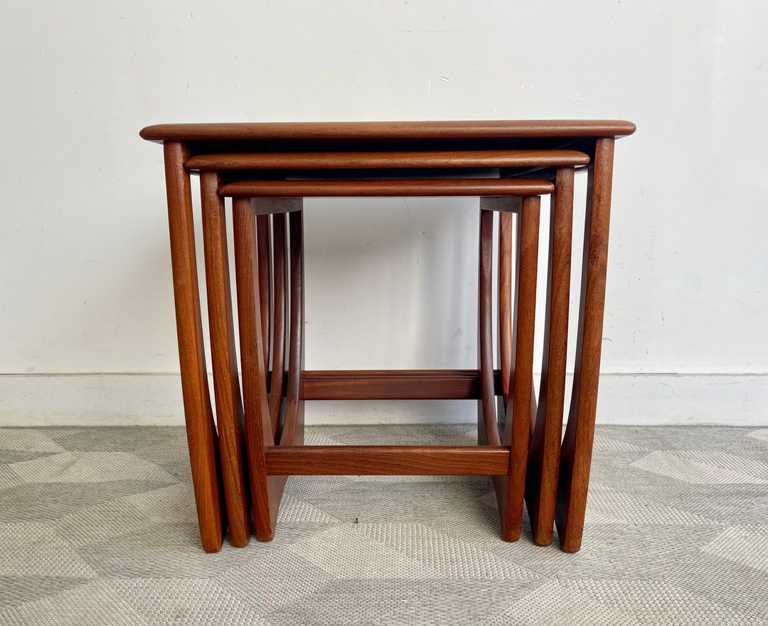 Vintage G Plan Teak Nesting Tables - Etsy