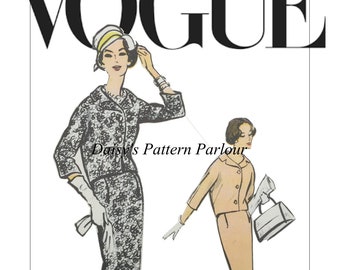 Chanel Suit Sewing Pattern - Etsy
