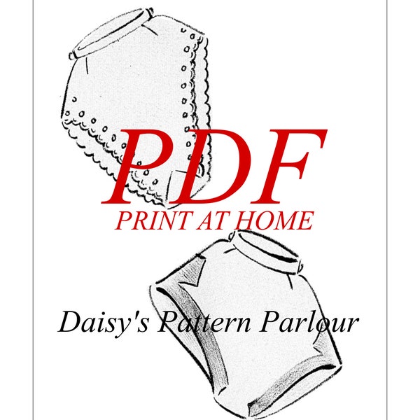 Vintage Knickers Pattern - Etsy