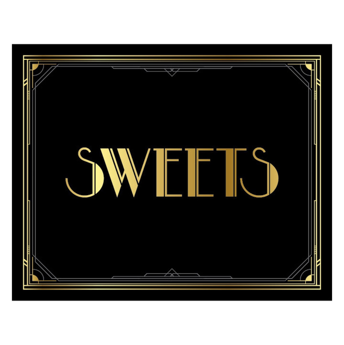 Sweets Sign Sweets Table Sweets Table Sign Sweets Great - Etsy