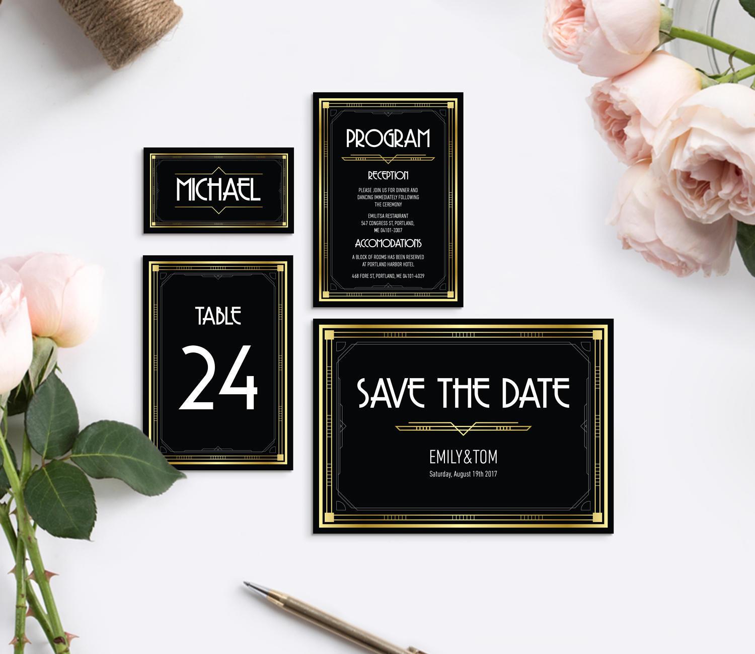 Wedding Invitation Kit Wedding Invitation Kit Sign Wedding Invitation ...