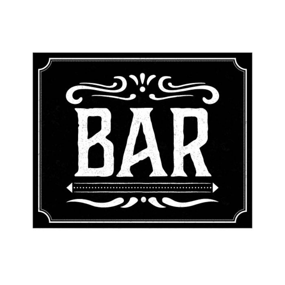 Open Bar Sign Bar Sign Party Sign Chalkboard Wedding Signs Jack Daniels ...