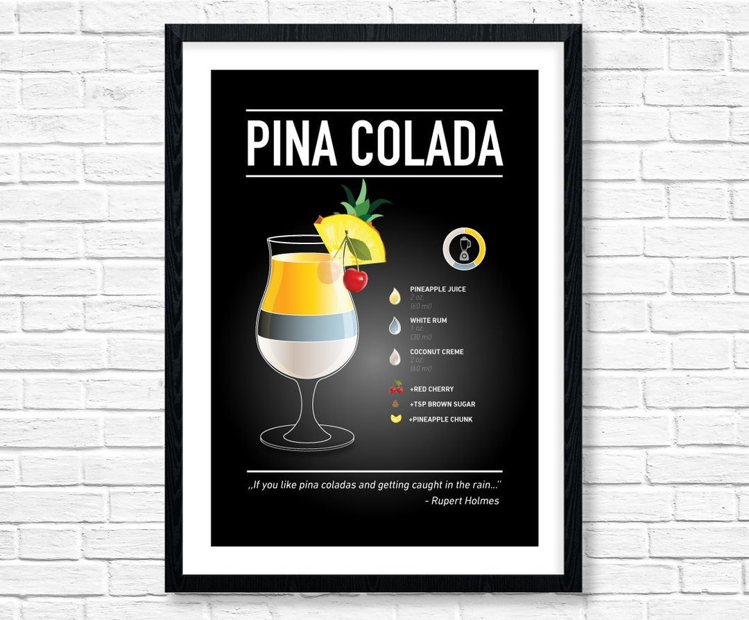 BAR SIGN, BAR Decor, Bar Signs, Bar Signage, Bar Decorations, Pina ...