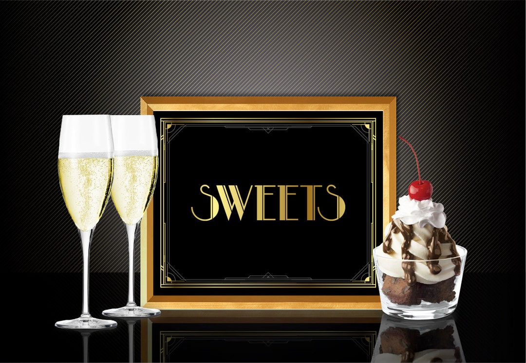 Sweets Sign Sweets Table Sweets Table Sign Sweets Great - Etsy