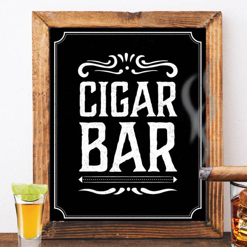 Cigar Bar - Etsy