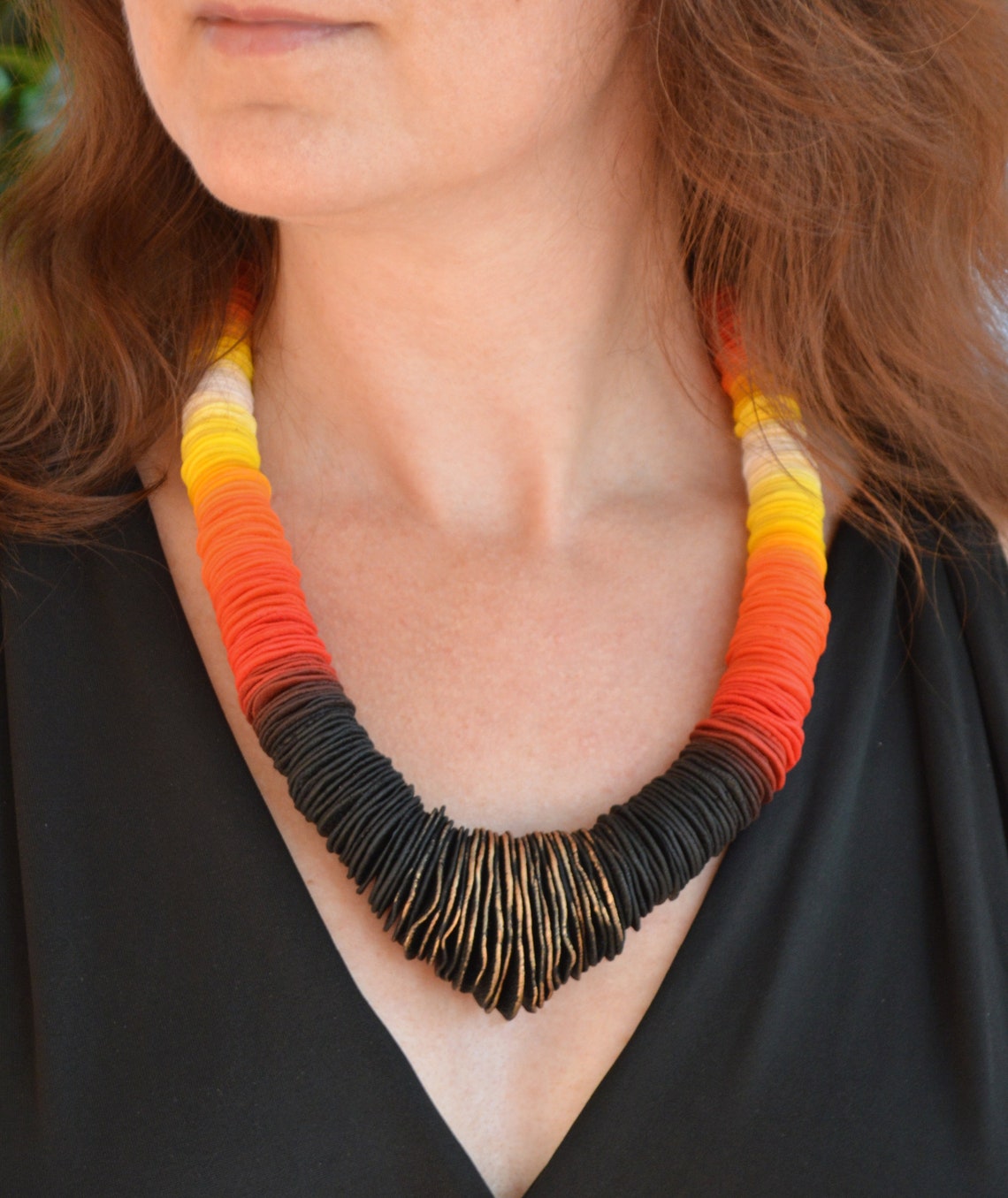 Big Bold Chunky Statement Necklace for Women Contemporary - Etsy