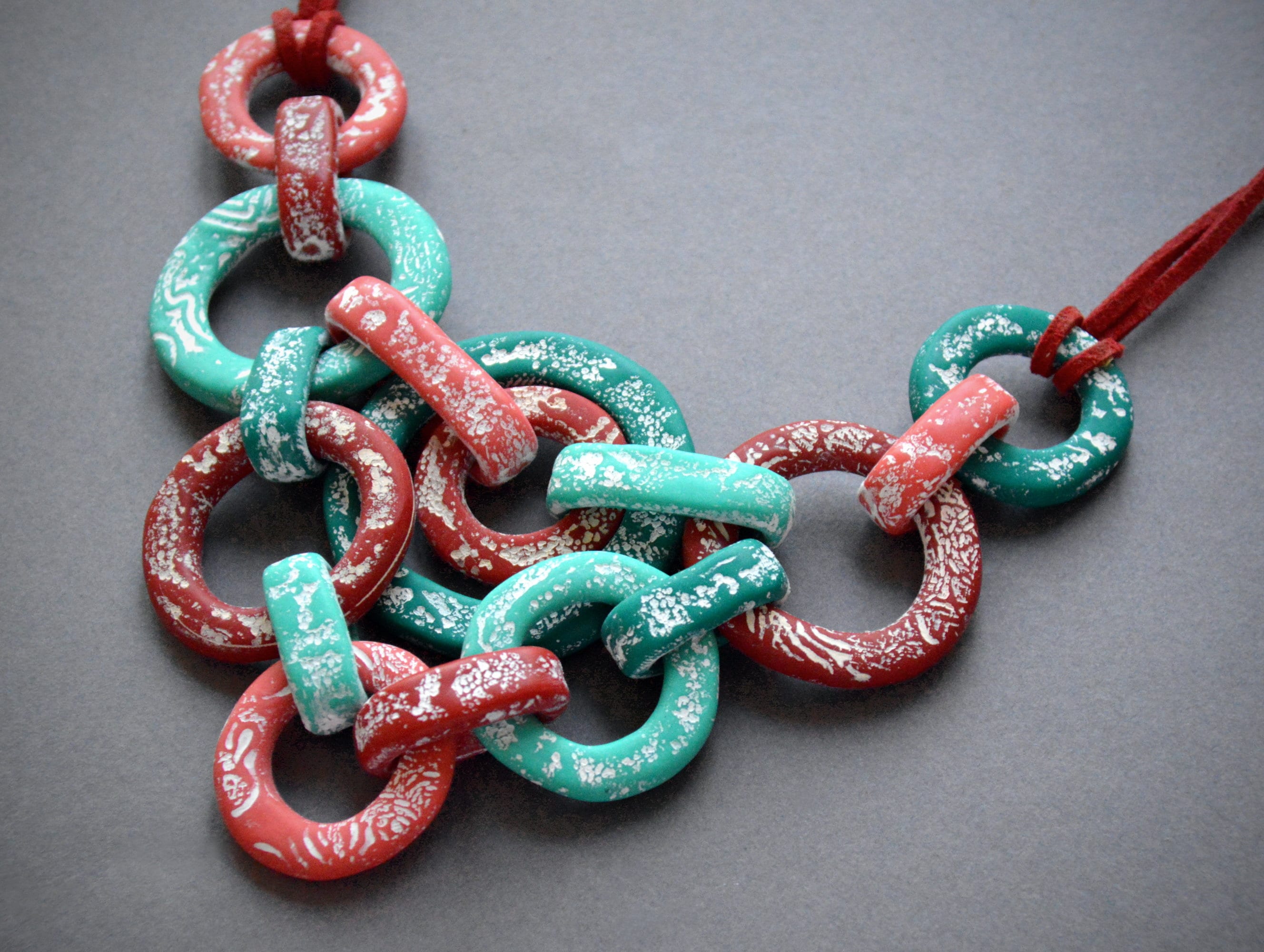 Chunky Chain Necklace Oversized Linked Statement Necklace for - Etsy