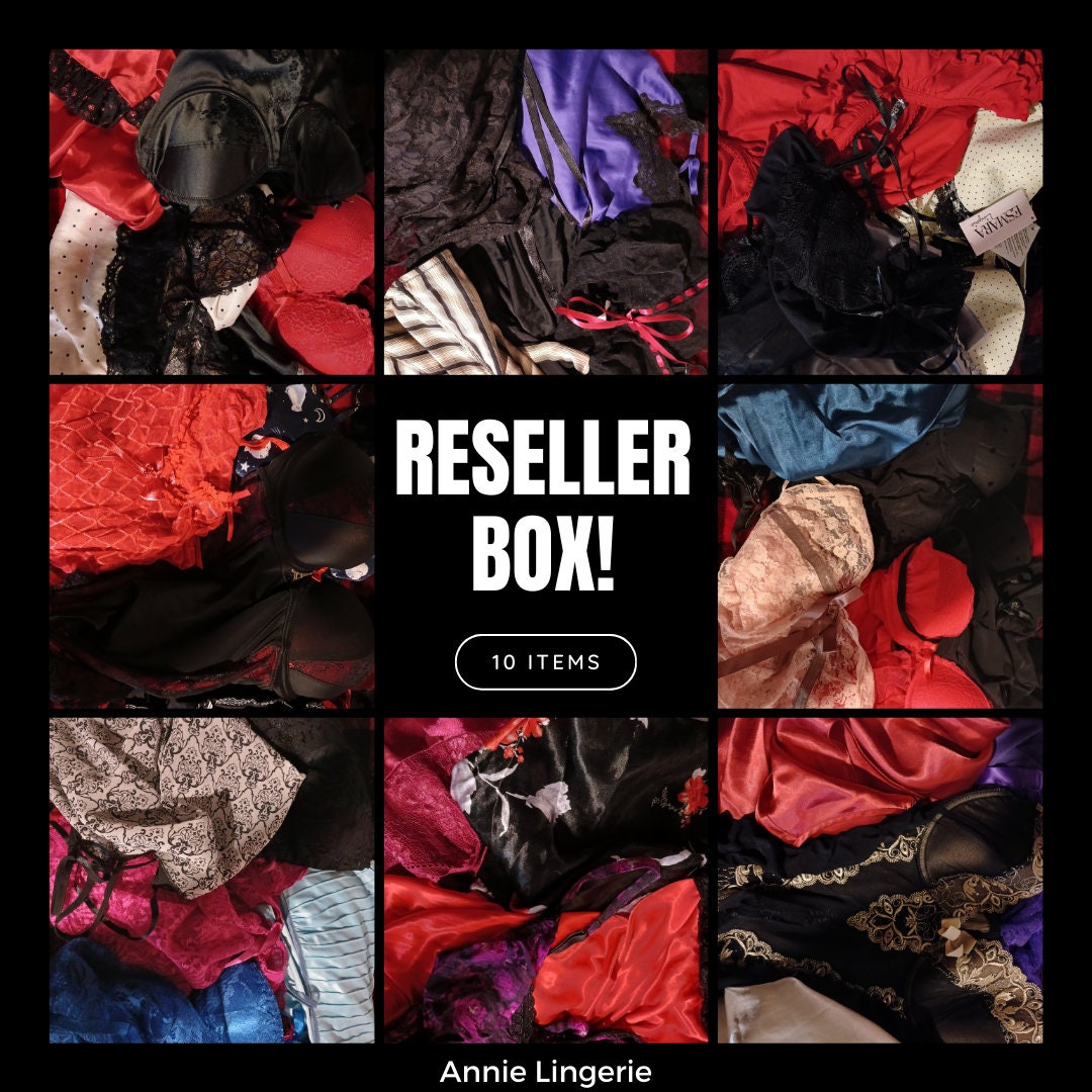 Reseller Box 10pcs Lingerie Only, Random Size - Etsy