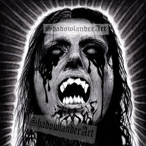 Ghostemane anti-icon Drawing ART PRINT - Etsy