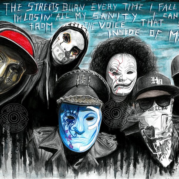 Hollywood Undead - Etsy