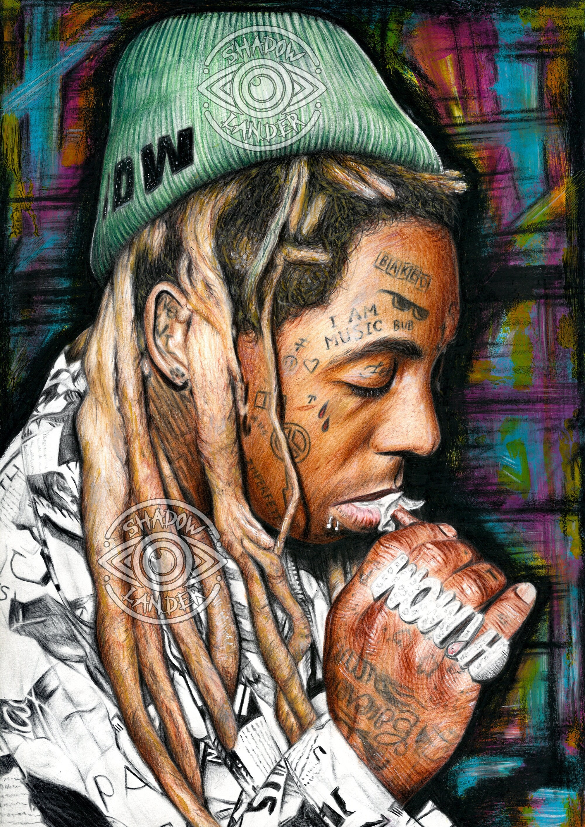 Pencil Drawings Of Lil Wayne