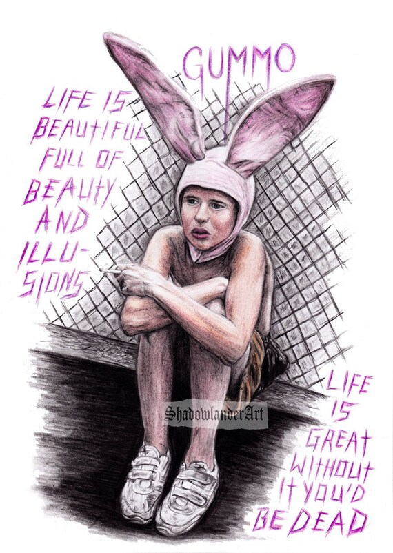 Gummo life is Great Drawing ART PRINT | Etsy