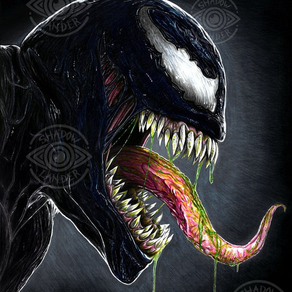 Venom Lethal Protector Art - Etsy