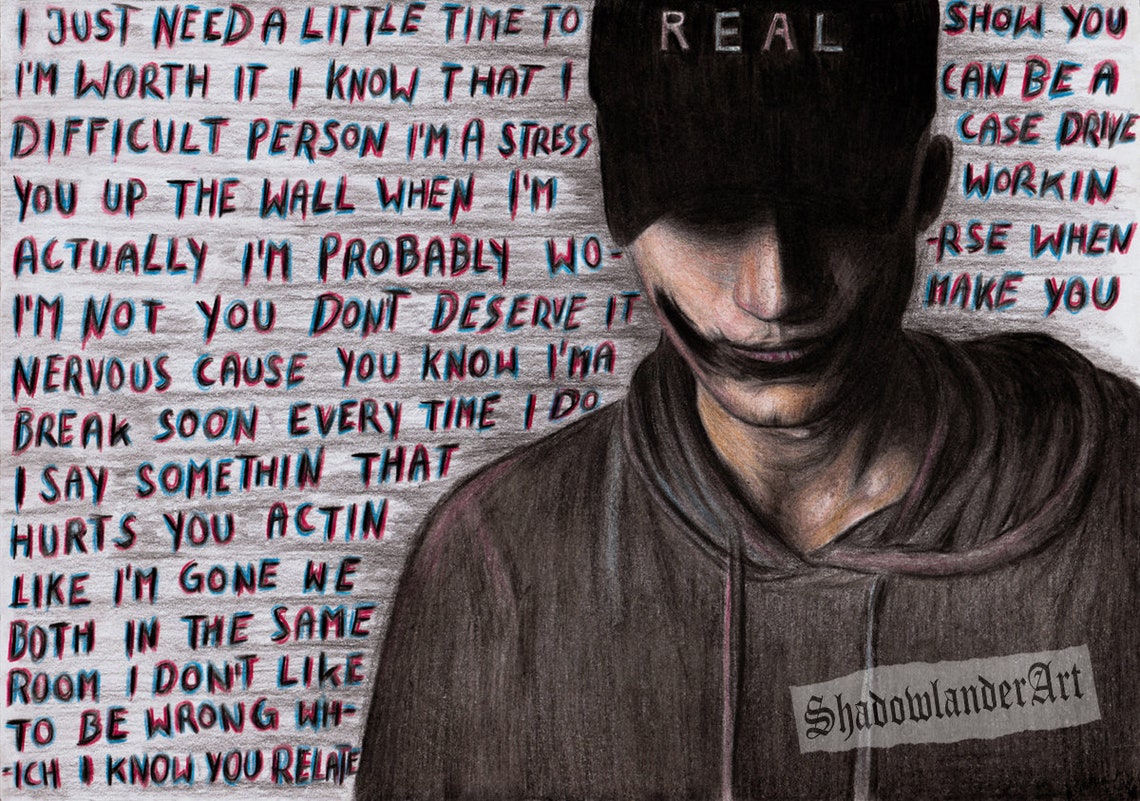 NF time Drawing ART PRINT - Etsy