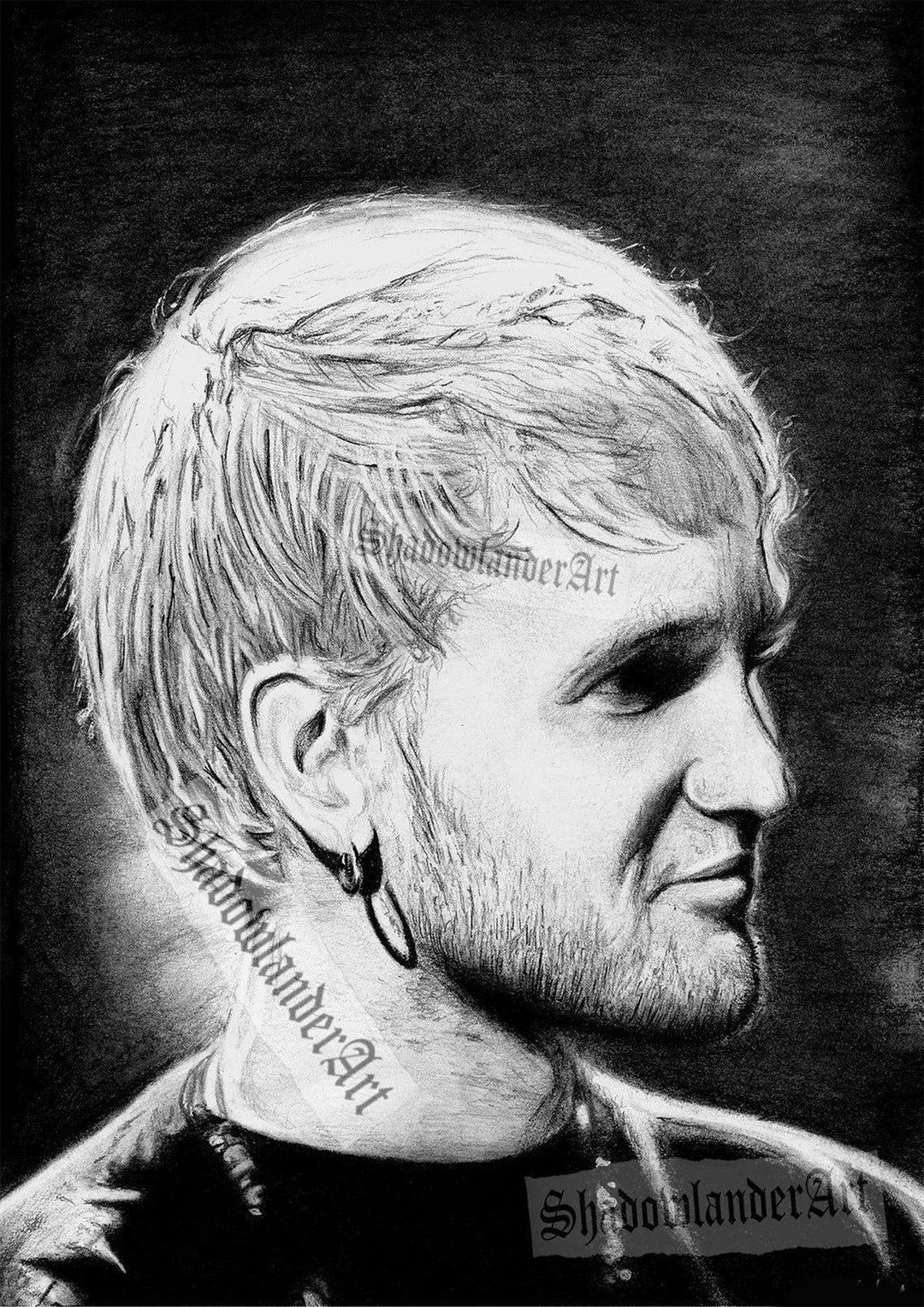 Alice in Chains / Layne Staley unplugged Drawing ART PRINT - Etsy