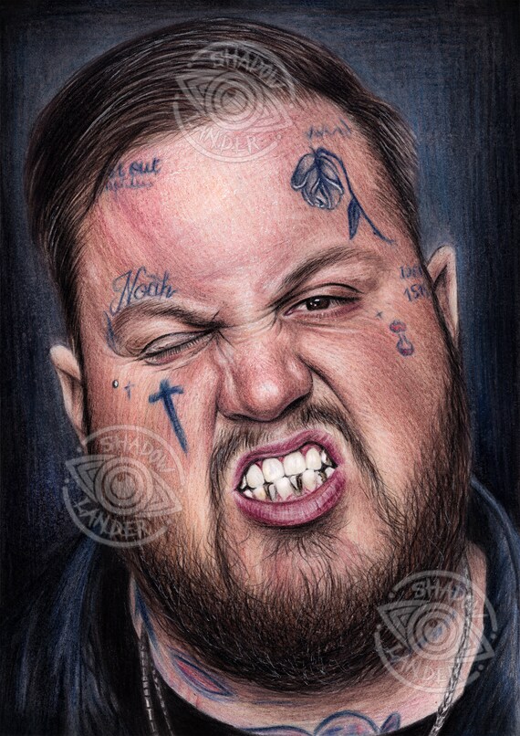 Jelly Roll creature Drawing ART PRINTS - Etsy