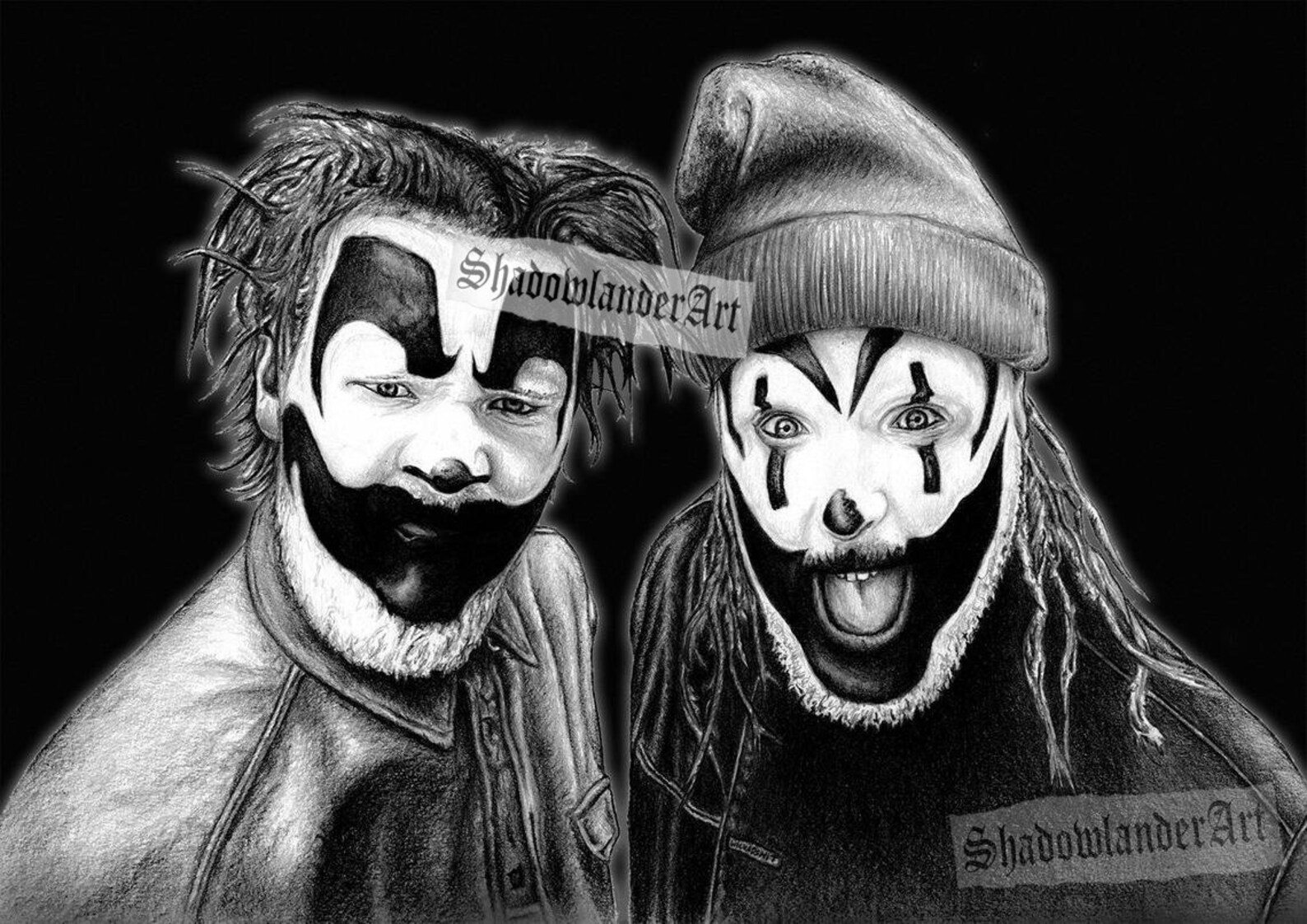 Insane Clown Posse ICP jokes on You ART PRINT - Etsy