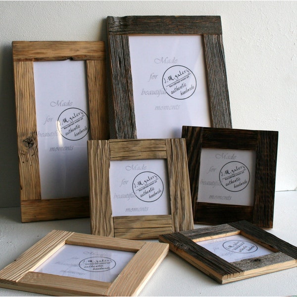 Rustic Frames - Etsy