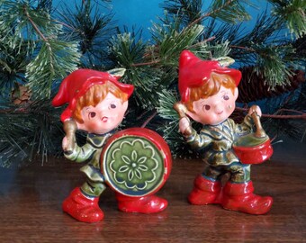 Ceramic Drummer Figurine | Etsy