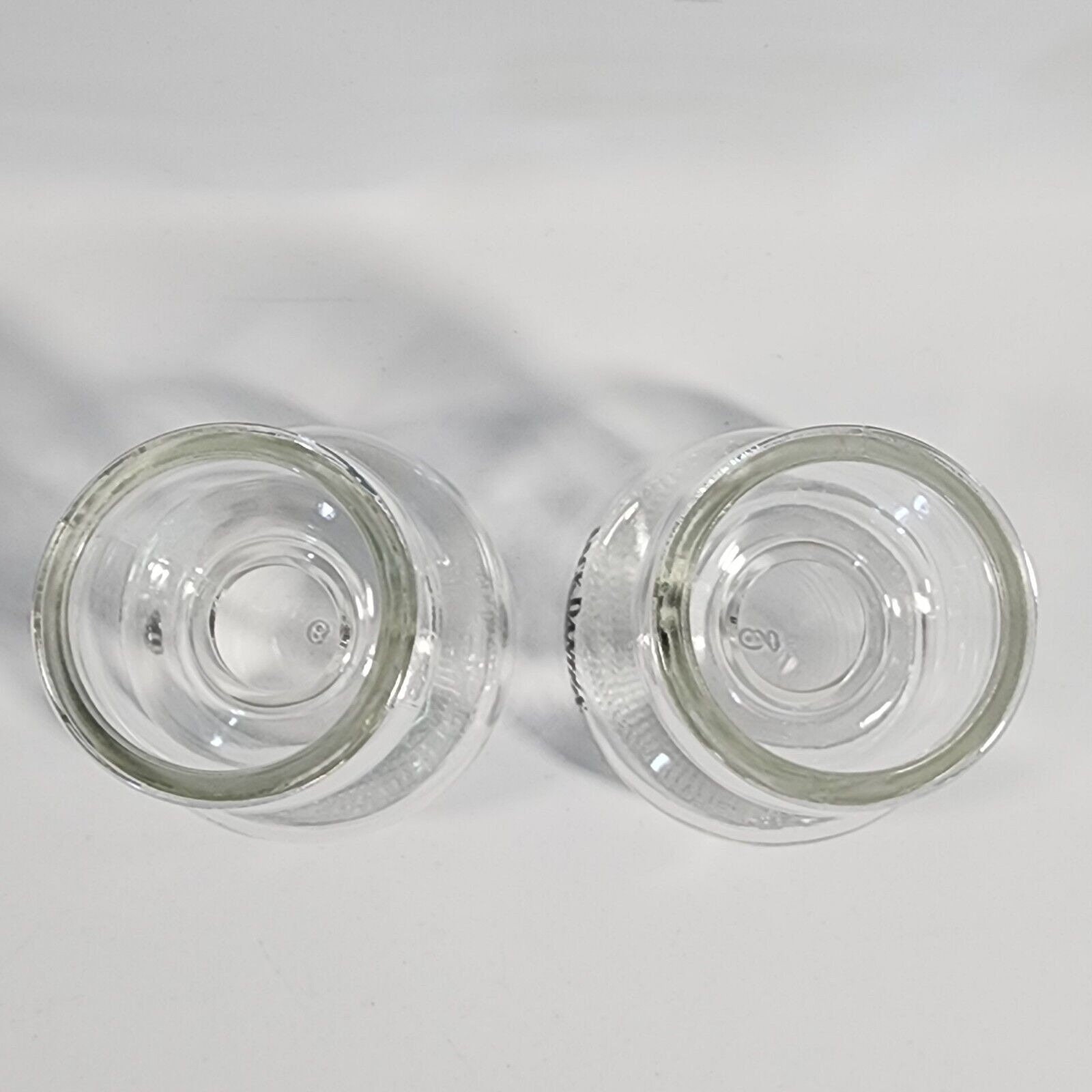 2 Old No. 7 Jack Daniels Whiskey Double Bubble Liquor Chaser Jigger ...