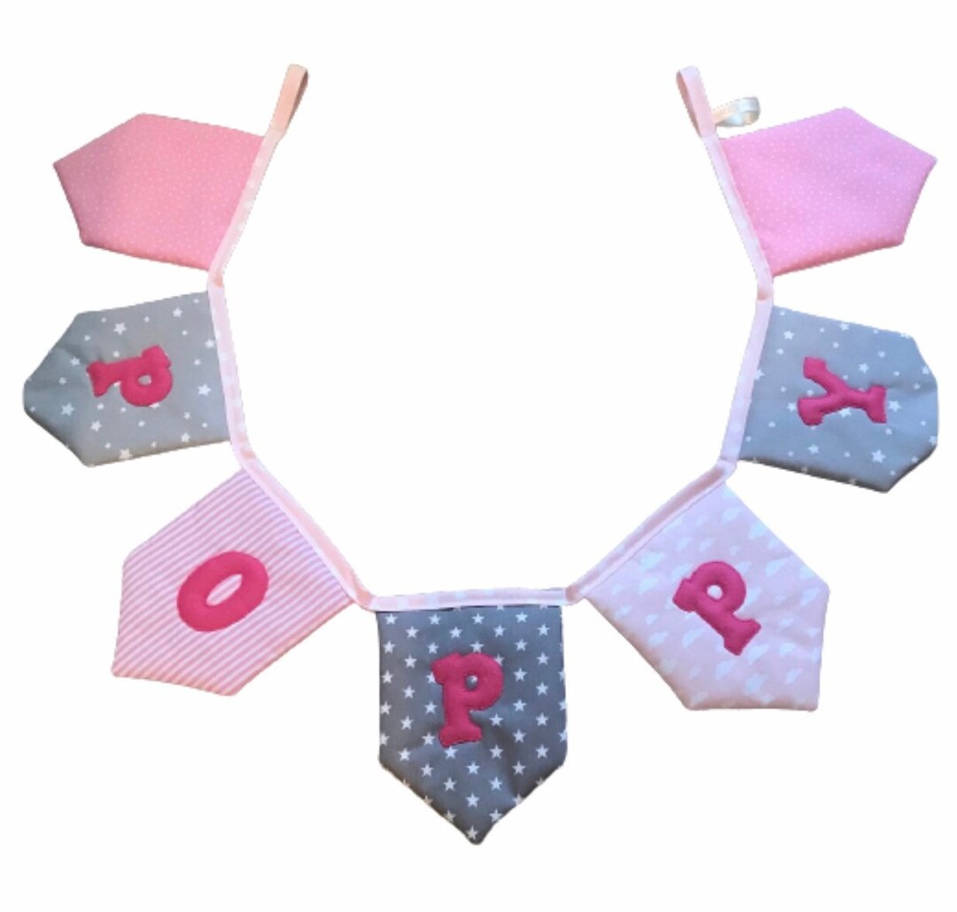 Luxury Bunting name Banner-personalised Letter Bunting - Etsy