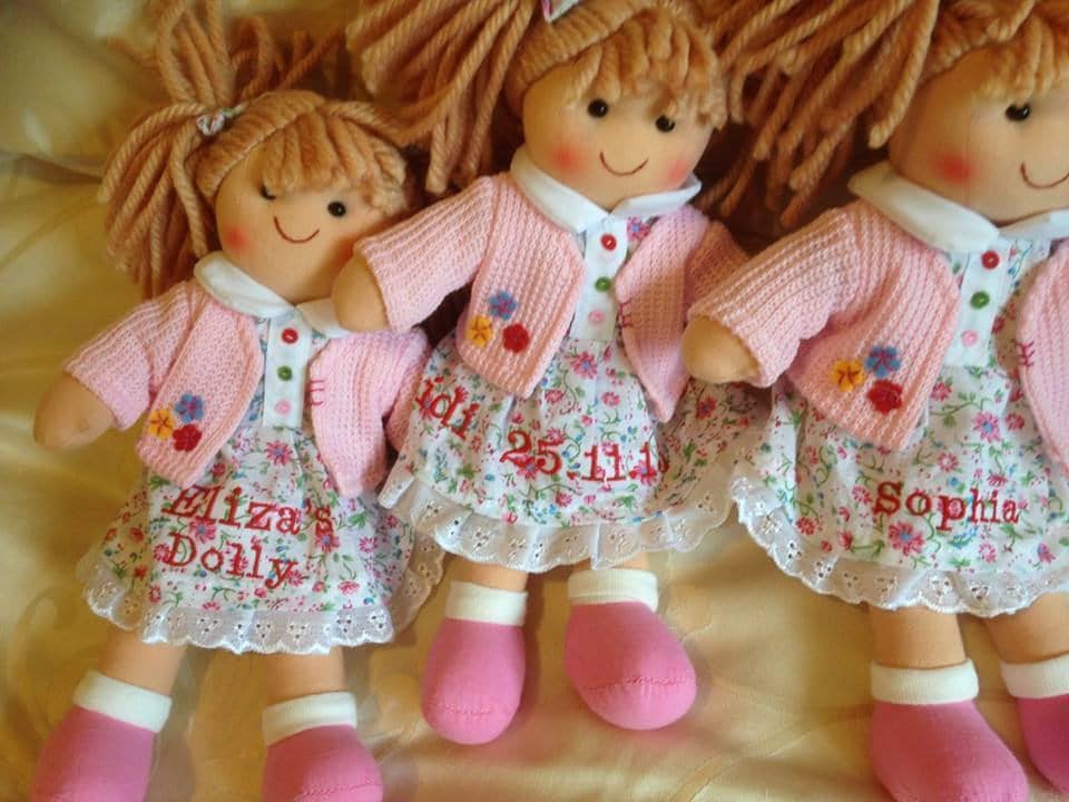 Rag Doll Poppy Personalised With Any Name. 28 Cm Ragdoll | Etsy