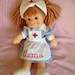 Rag Doll Nurse Nancy 28 Cms Personalised Lovely Girl's Gift Keepsake ...