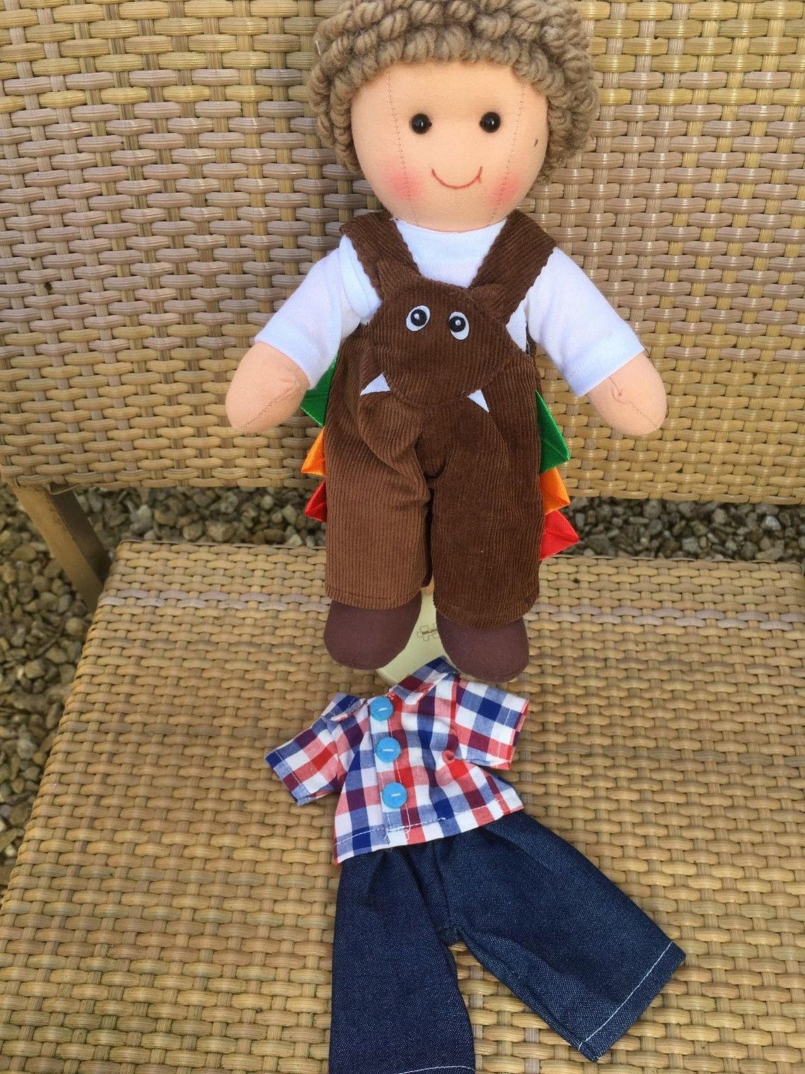 Rag Doll Jack Set Personalised Boy Doll Includes One Extra - Etsy UK