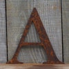 Rusty Letter / Flat Metal Rusty Letter I / Metal / Letter / Garden ...