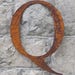 Rusty Letter / Flat Metal Rusty Letter G / Metal / Letter / Garden ...