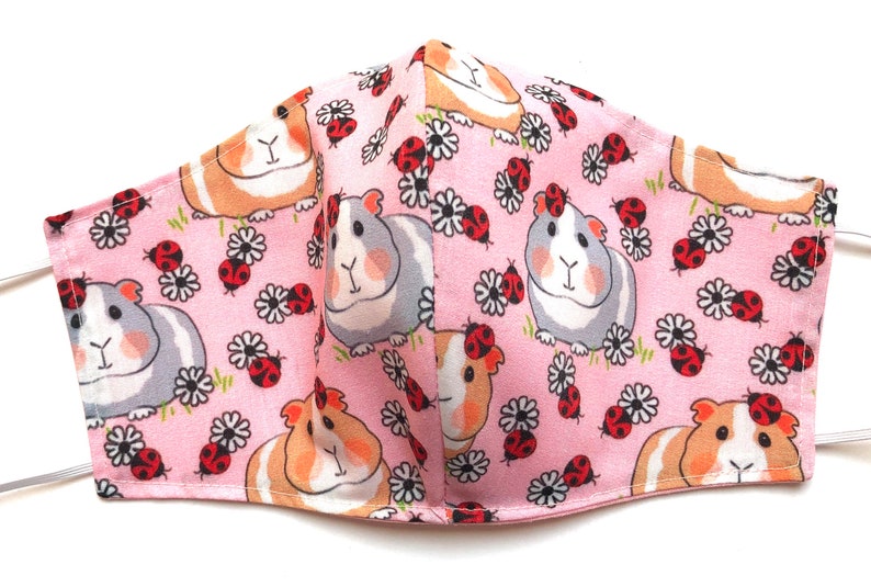 Guinea Pig Mask Cute Mask for Women Cute Mask for Kids | Etsy