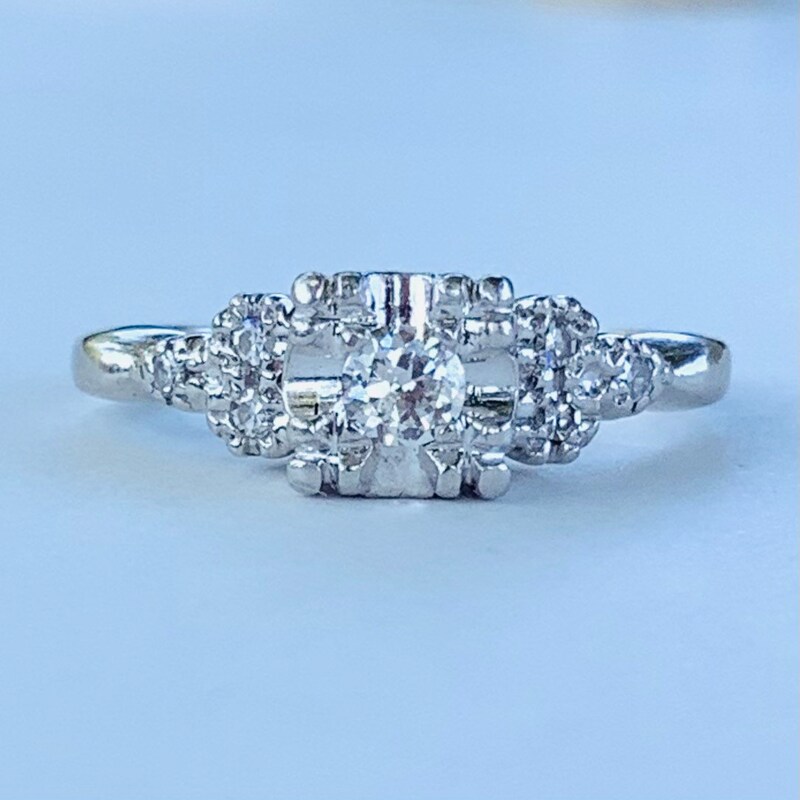 Estate Diamond Ring - Etsy