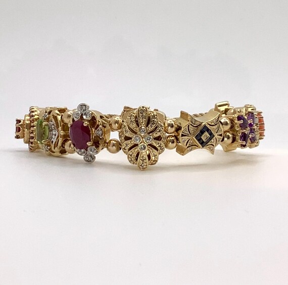 14K Gold Boxing Glove Diamond Pendant Solid Yellow Go… - Gem