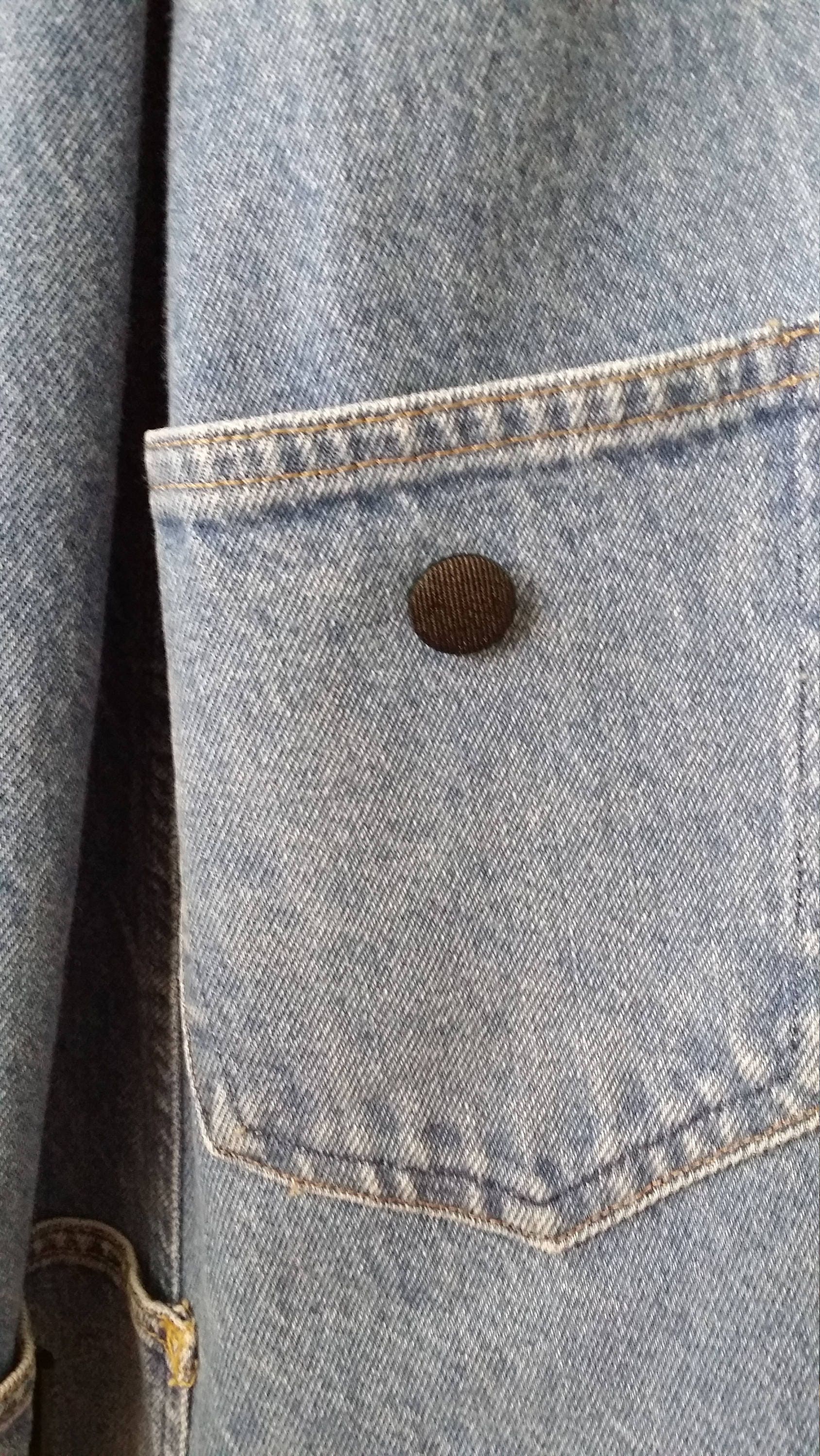 Reconstructed DENIM CAPE With Black Faux Fur Collar - Etsy