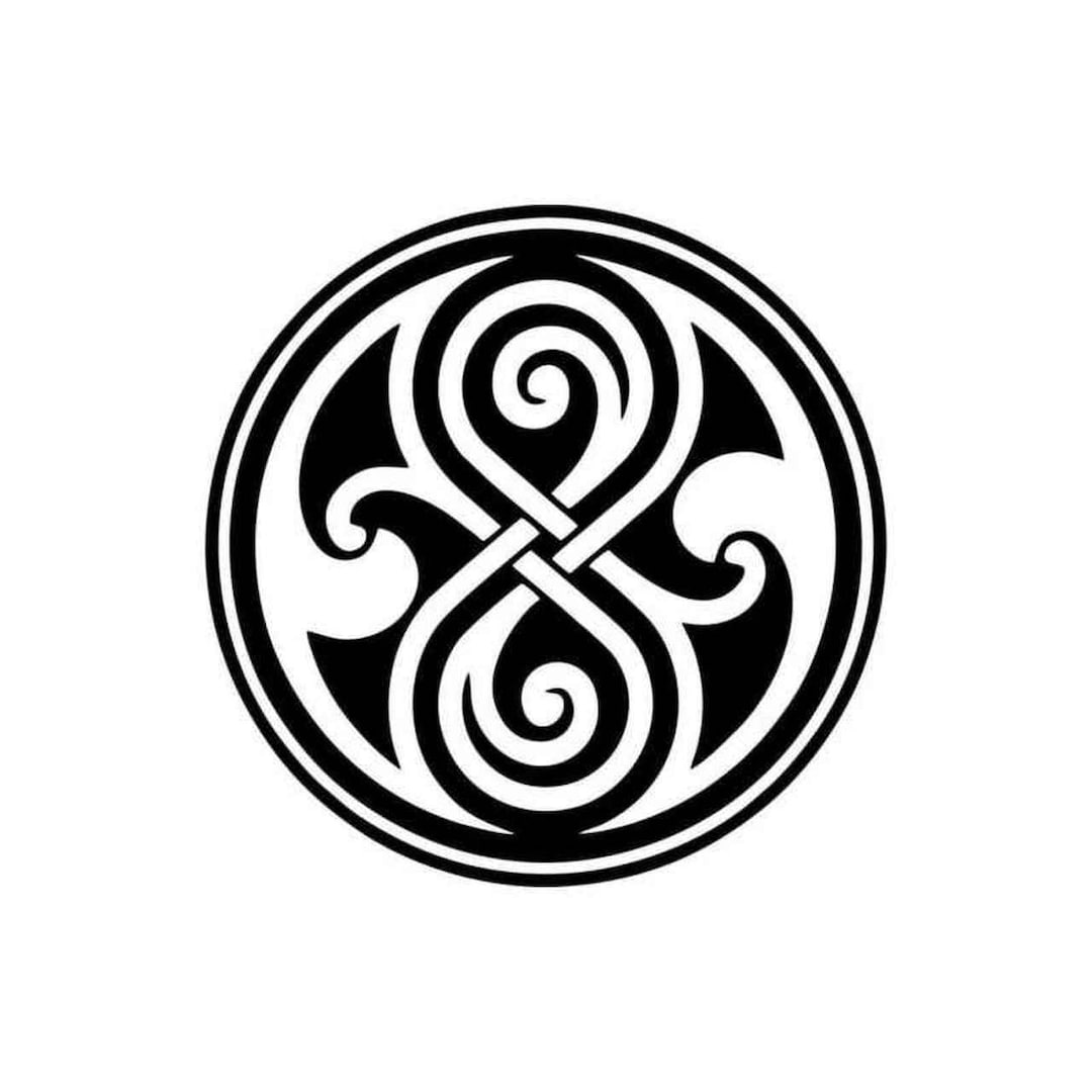 Doctor Who Time Lord Vinyl Decal - Etsy