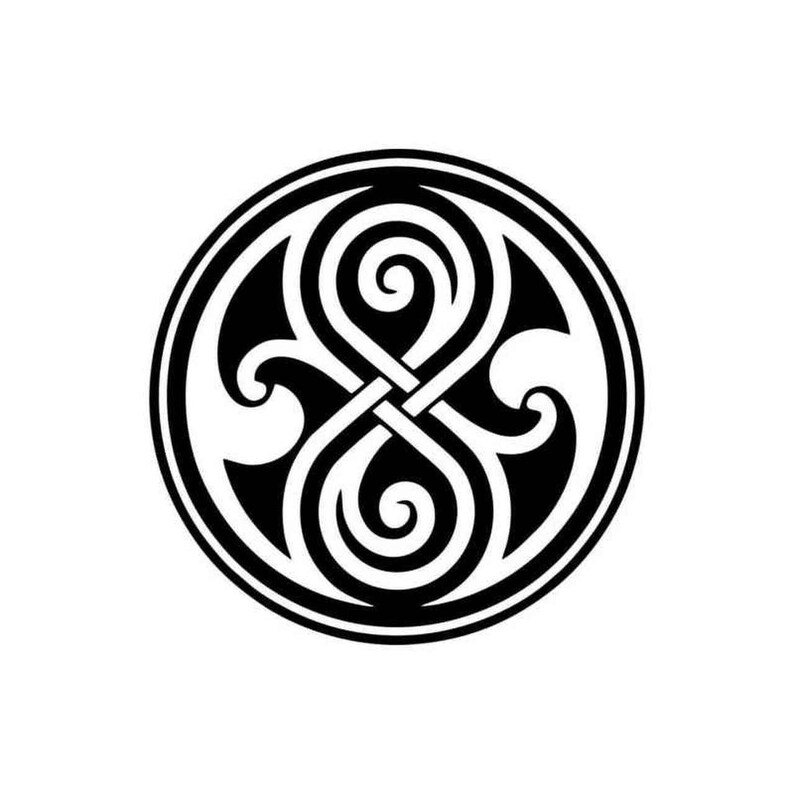 Doctor Who Time Lord Vinyl Decal - Etsy