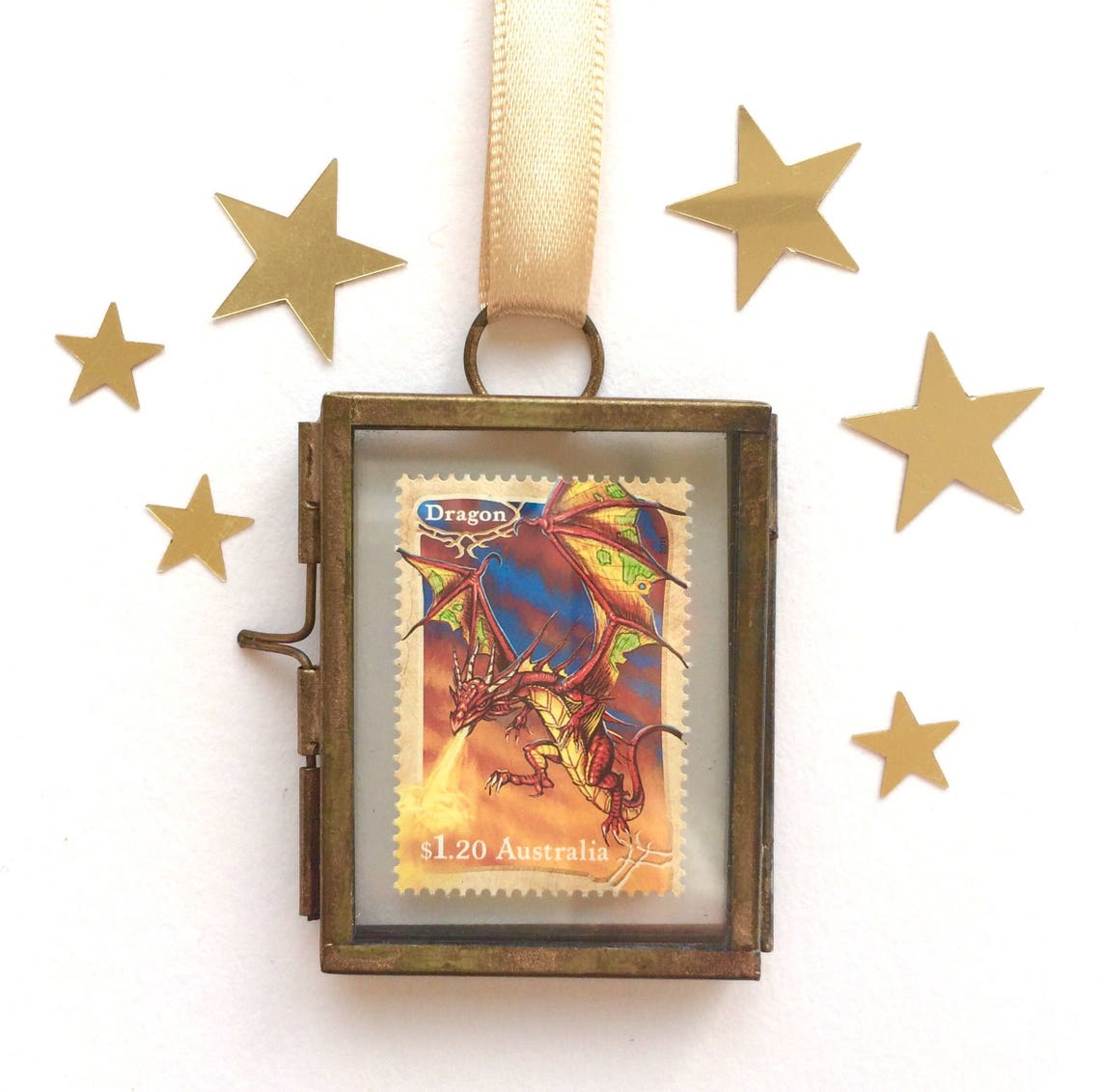 Fire Breathing Dragon Red Dragon Wall Art Dragon Gift for | Etsy