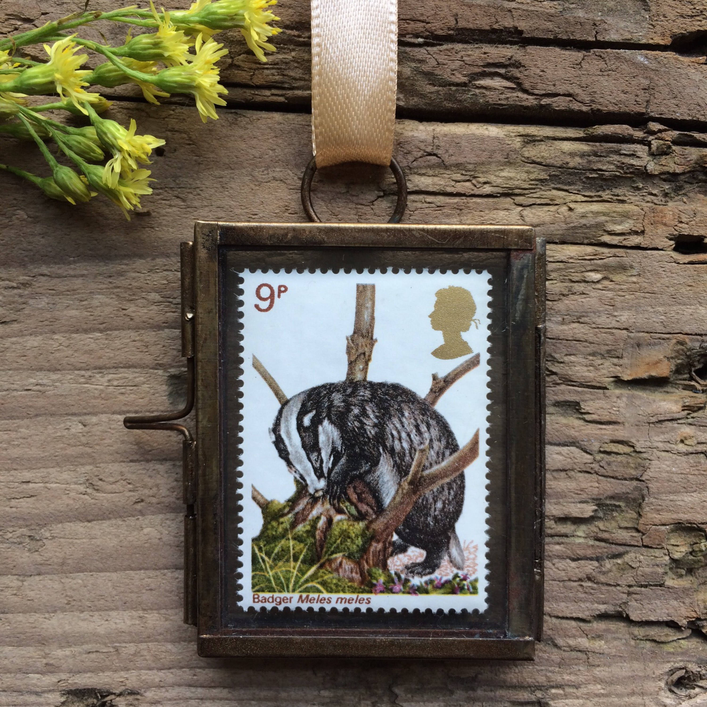 Badger Art - Badger Decor - Badger Gifts - Badger Ornament - Badger ...