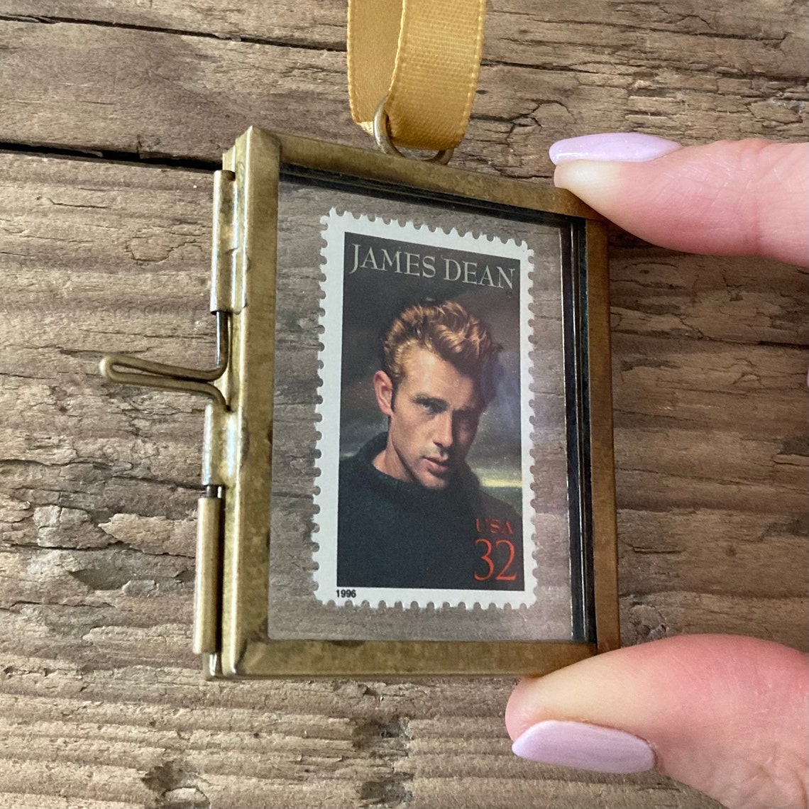 James Dean Stamp Art, Legends of Hollywood, Rebel Without a Cause ...
