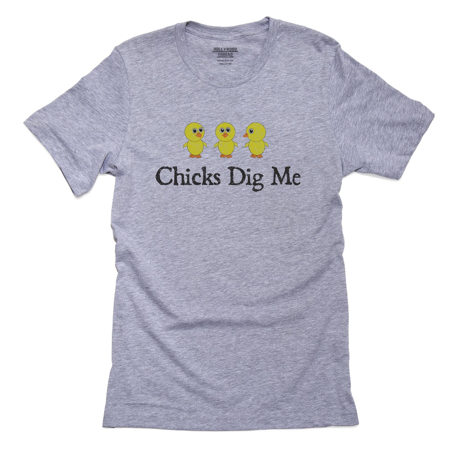 Chicks Dig Me Cartoon Baby Chicks Hilarious Shirt Pillow - Etsy