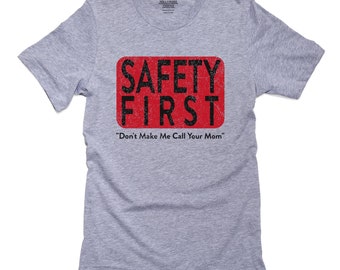 Safety First Shirt - Etsy